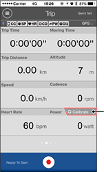 Power sensor calibration